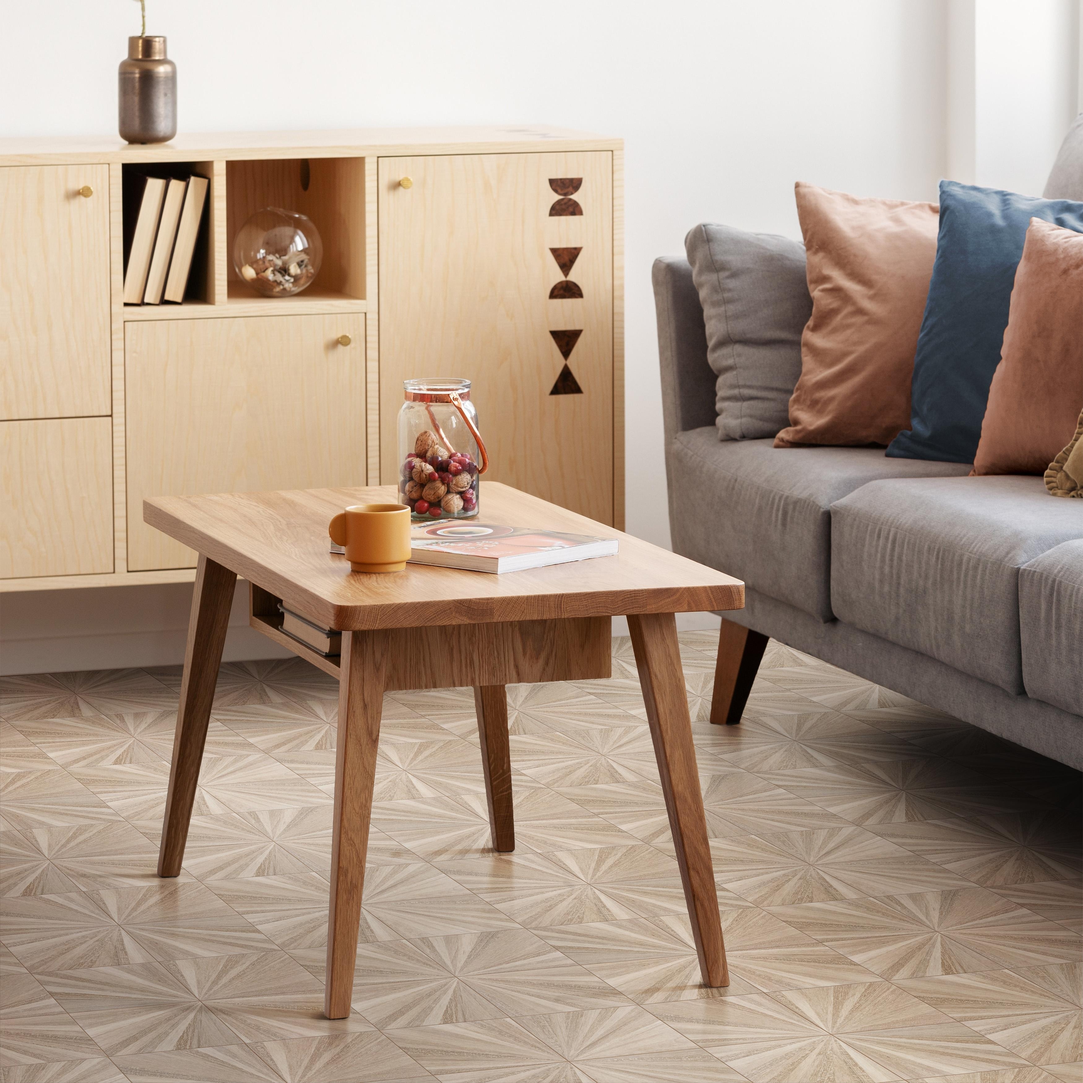 Merola Tile Komi Murlen Crema 7-7/8" x 7-7/8" Porcelain Floor and Wall ...