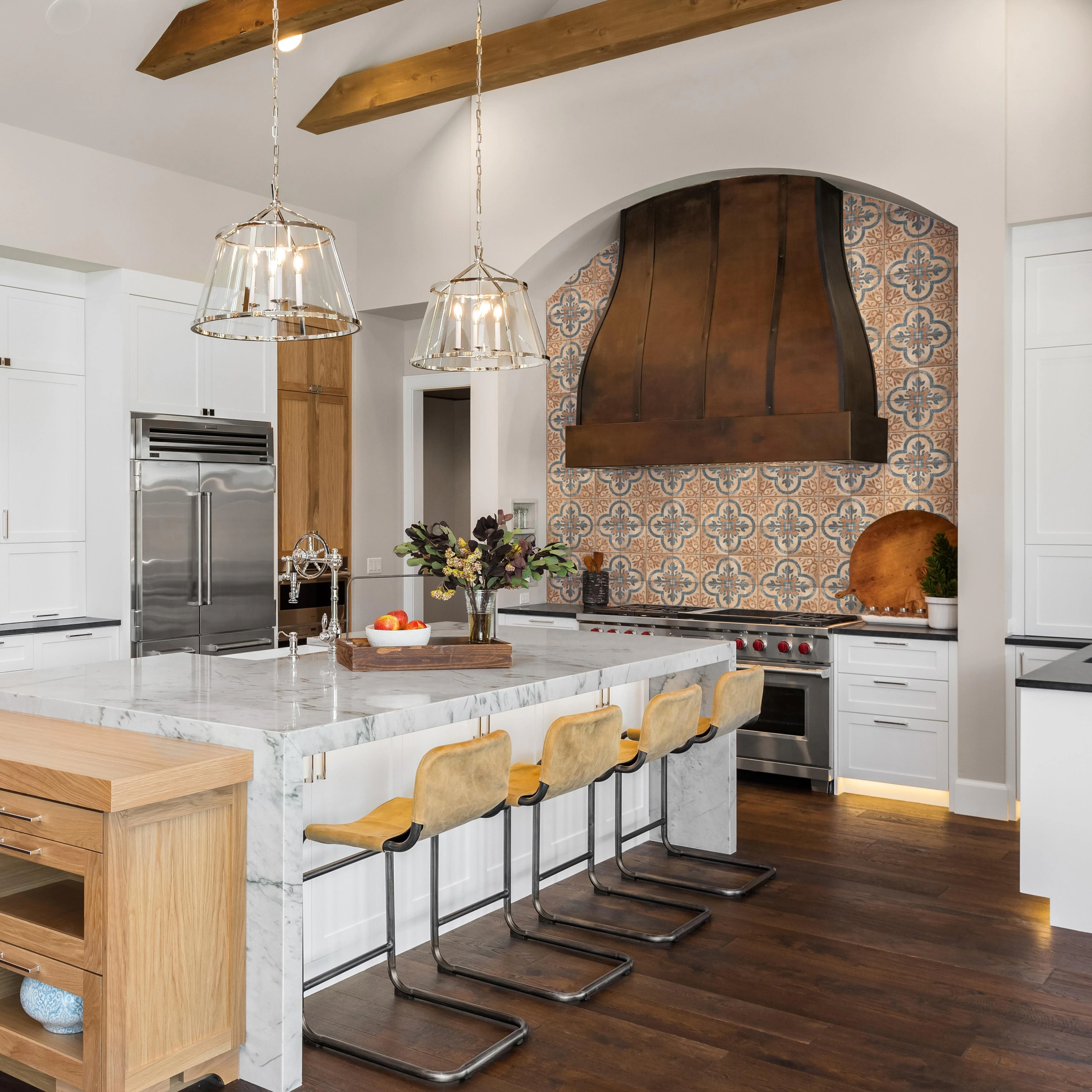 Merola Tile Americana Newton 8-3/4" x 8-3/4" Porcelain Floor and Wall ...