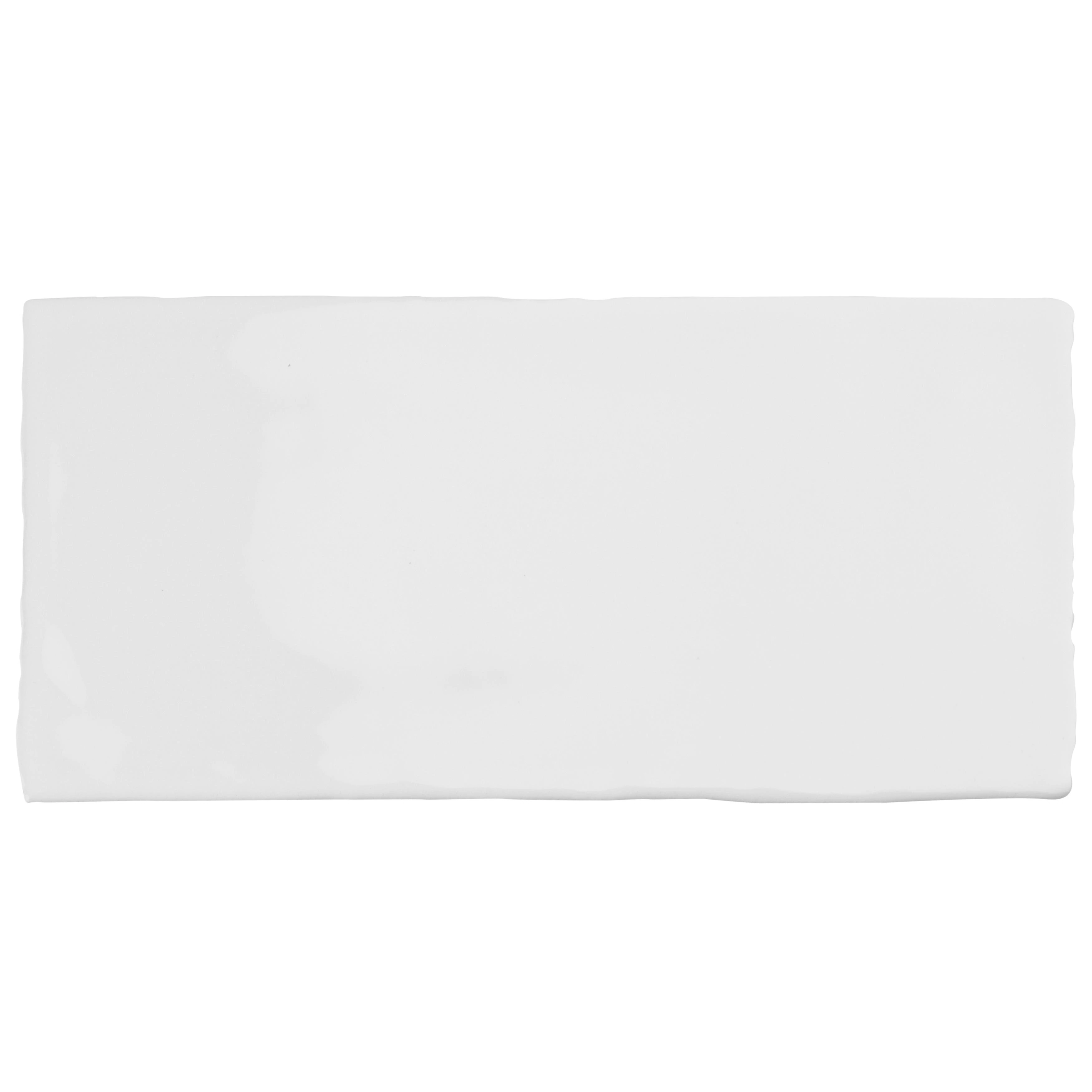 Merola Tile Castillo White 3" x 6" Ceramic Wall Tile - Arizona Outlet