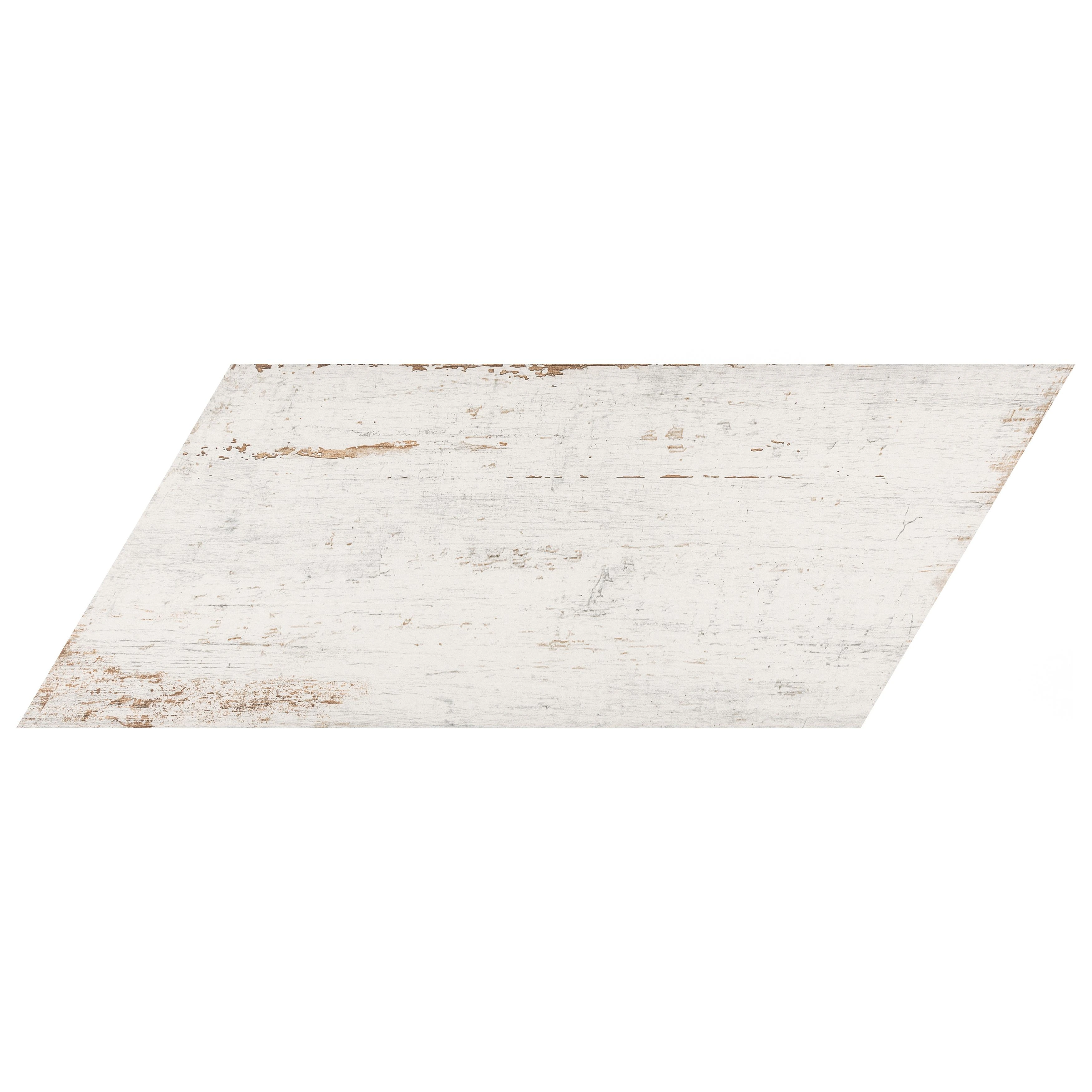 Merola Tile Retro Naveta Blanc 7" x 16-3/8" Porcelain Floor and Wall ...