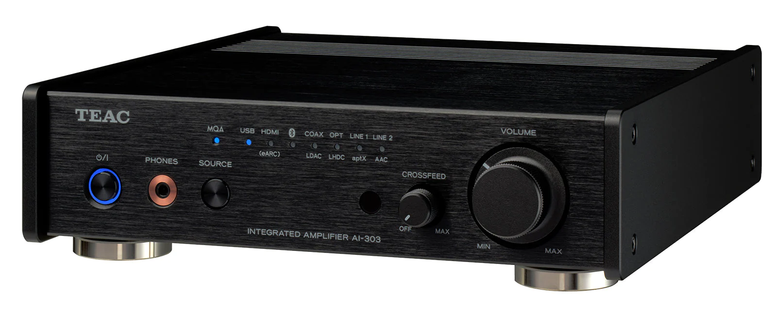 TEAC AI-303 USB DAC Integrated Amplifier Black Open Box - Arizona Outlet