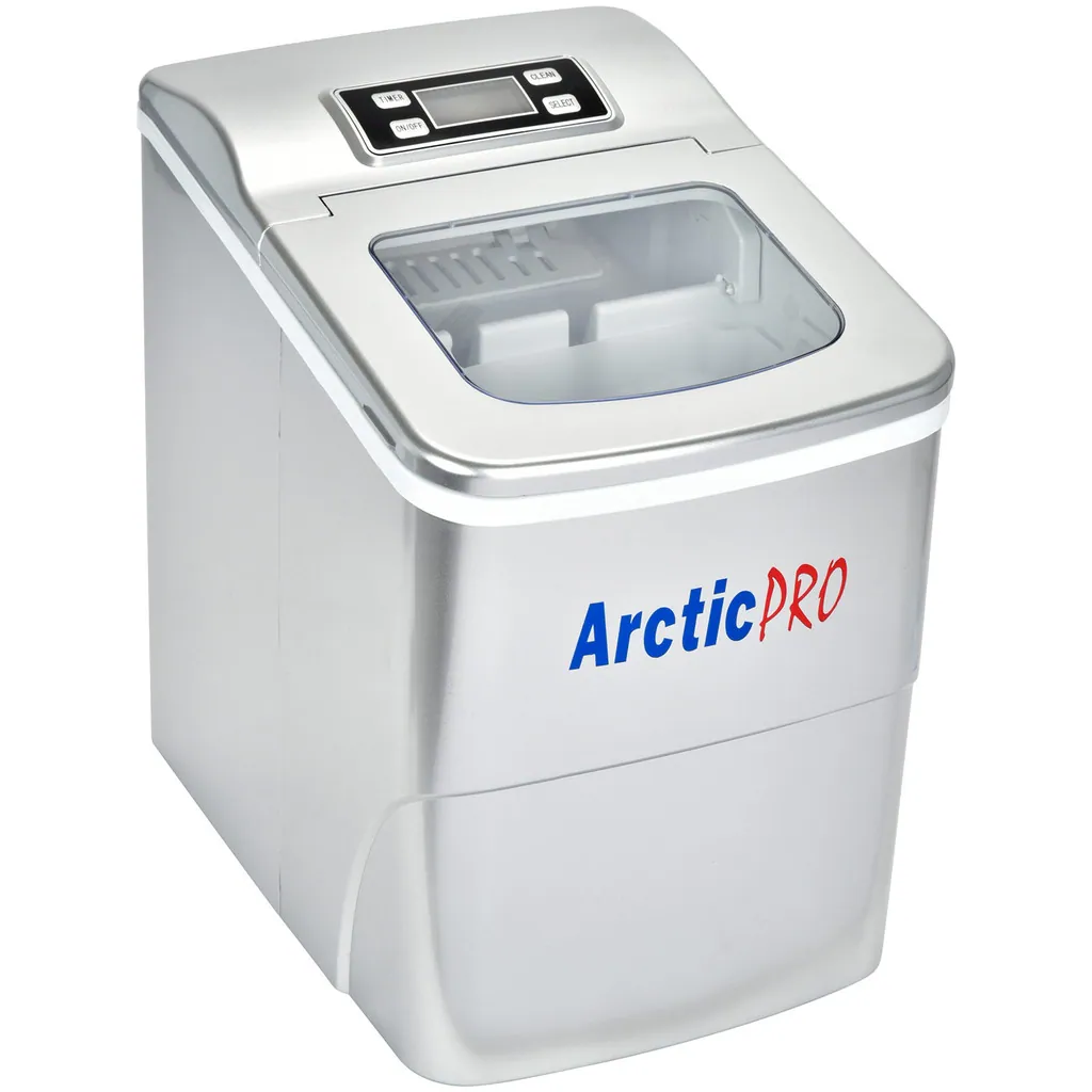 Arctic-Pro Portable Digital 2-size Ice Cube Quick Ice Maker Machine ...