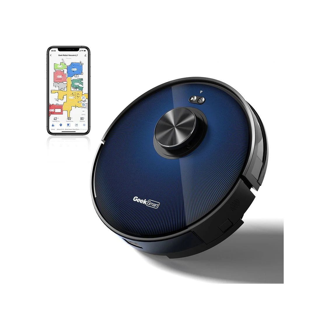 Robot Wi-Fi Connected APP Vacuum Cleaner and Mop - Arizona Outlet