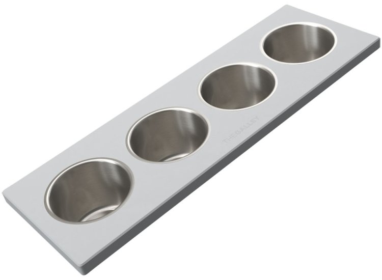 The Galley Gray Upper Tier Garnish Board - SB-06-U-GR - Arizona Outlet