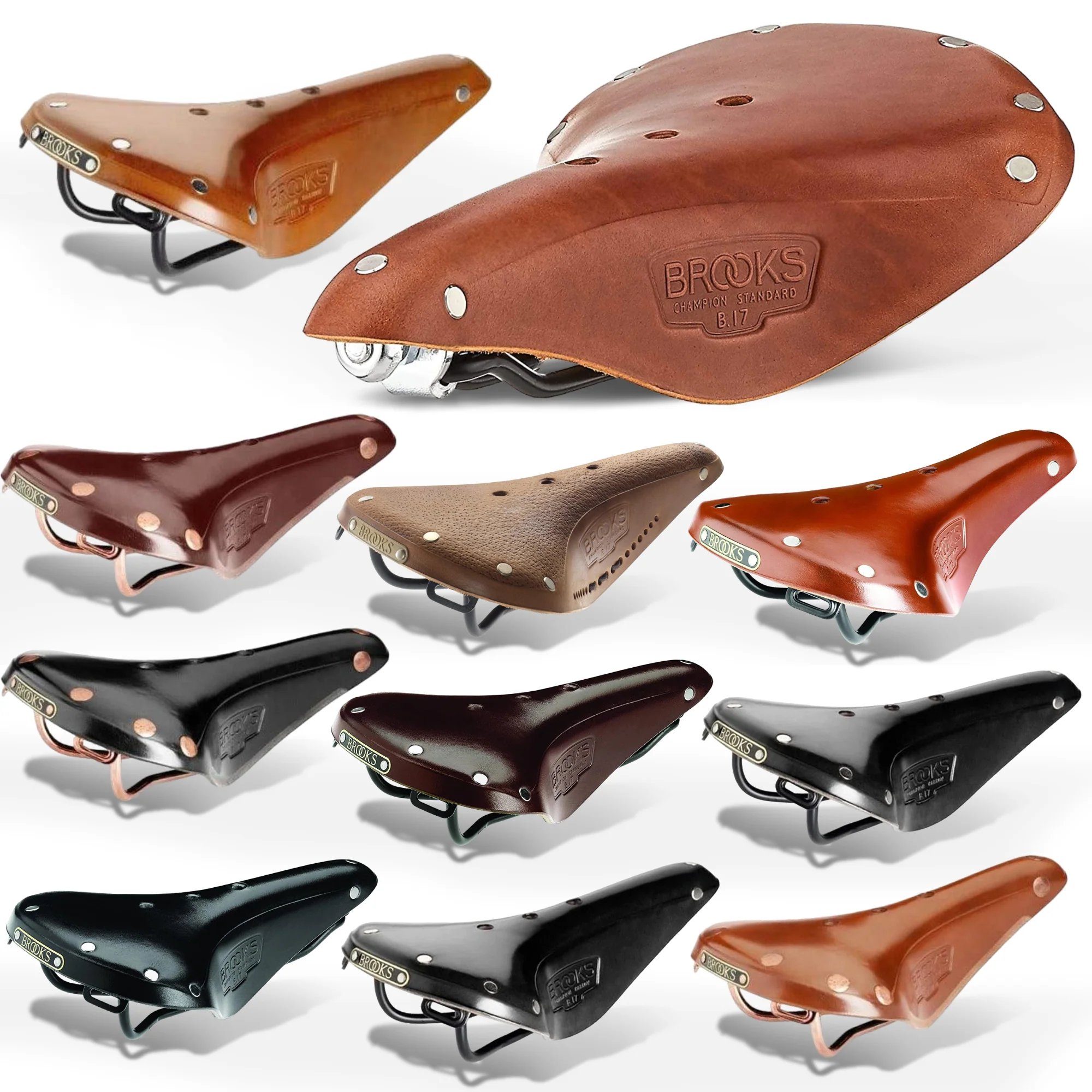 Brooks England B17 Classic Leather Bicycle Seat Saddle