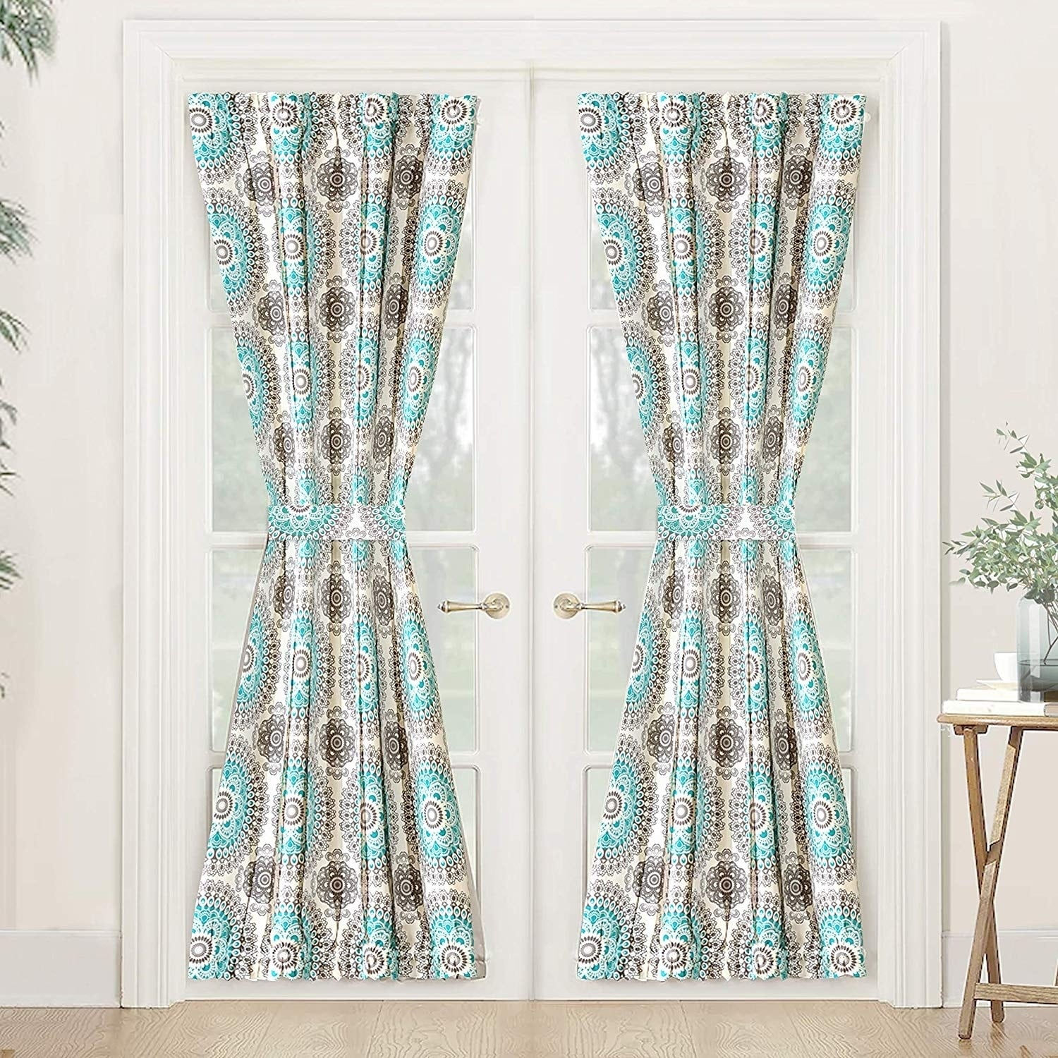 DriftAway Bella Rod Pocket Room Darkening Door Single Curtain Panel ...