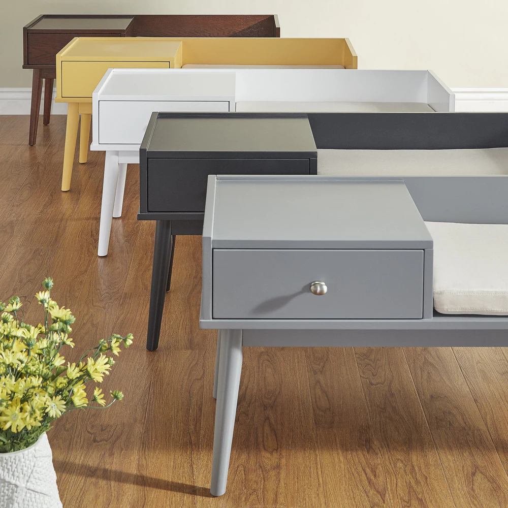 Niklas 1-drawer Cushioned Entryway Bench iNSPIRE Q Modern - Costco Arizona