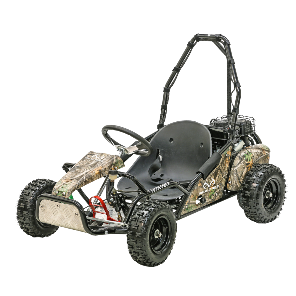 Coleman Powersports Realtree RTK100 Gas Powered 98cc Camo Power Ride-On ...