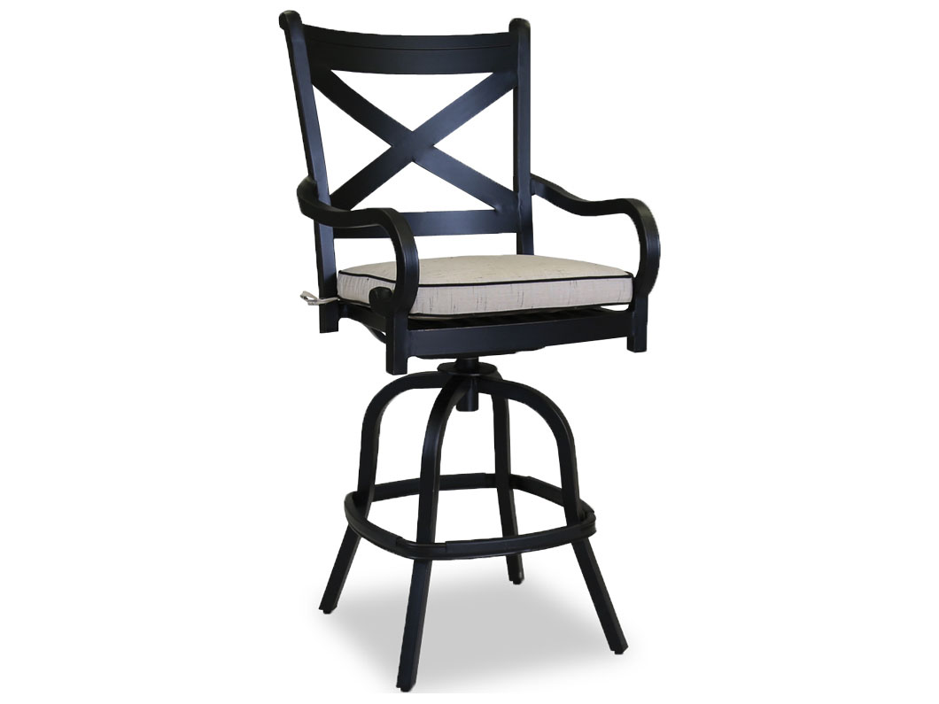 Monterey Counter Stool in Frequency Sand with Canvas Walnut Welt ...