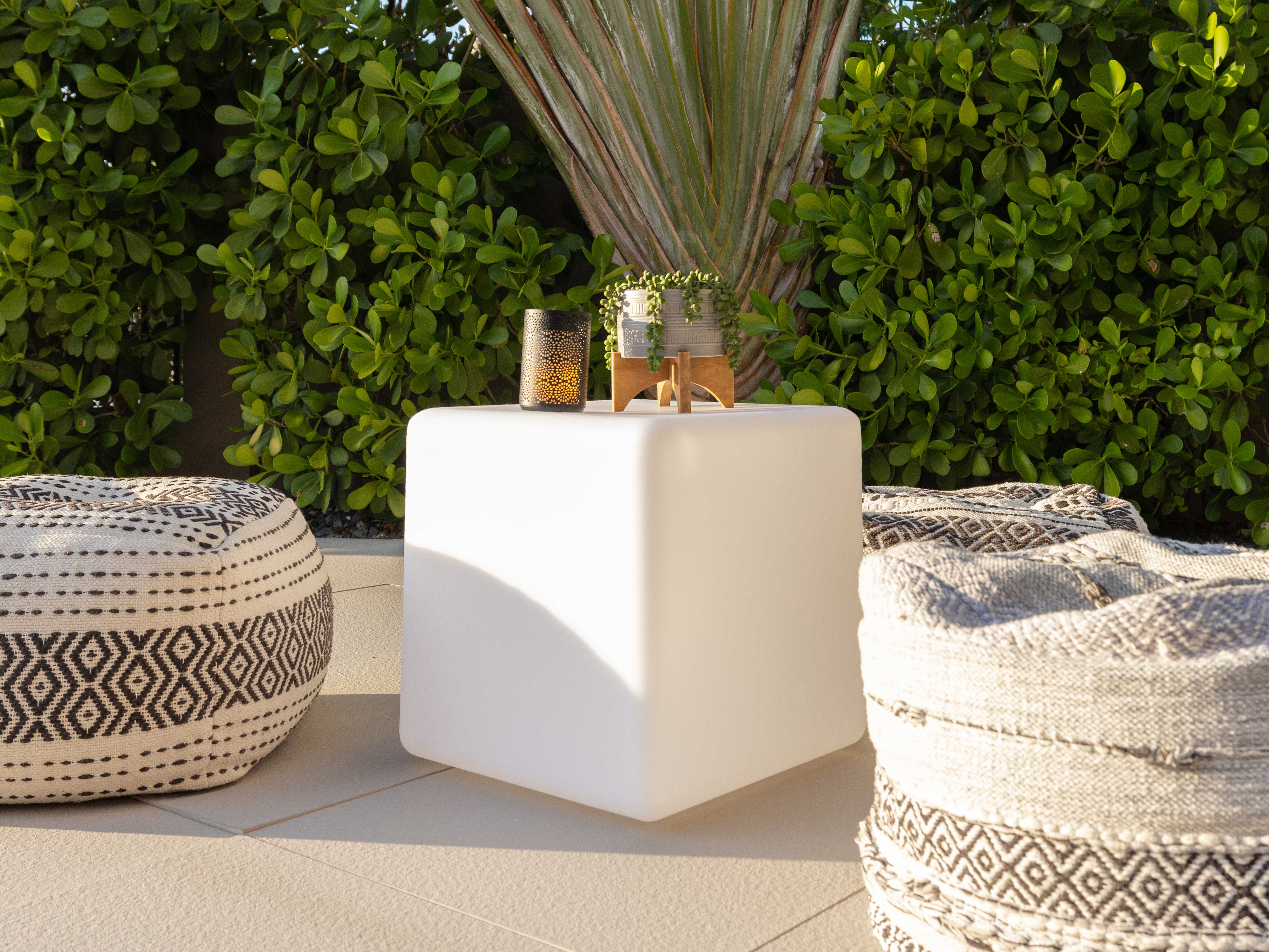 Original Big Cube 17'' Bluetooth Outdoor LED Light - Costco Arizona