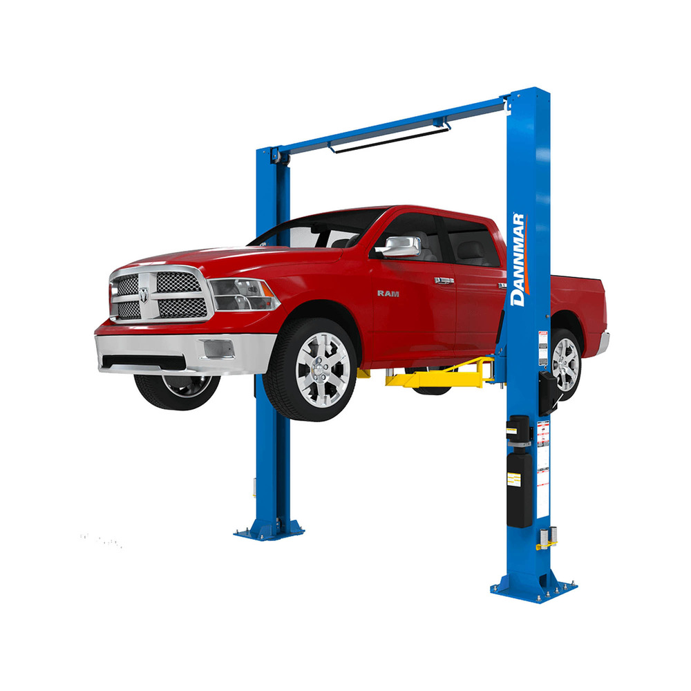 Dannmar - D2-12C - Symmetric Heavy Duty Two Post Car Lift - 12000lb ...