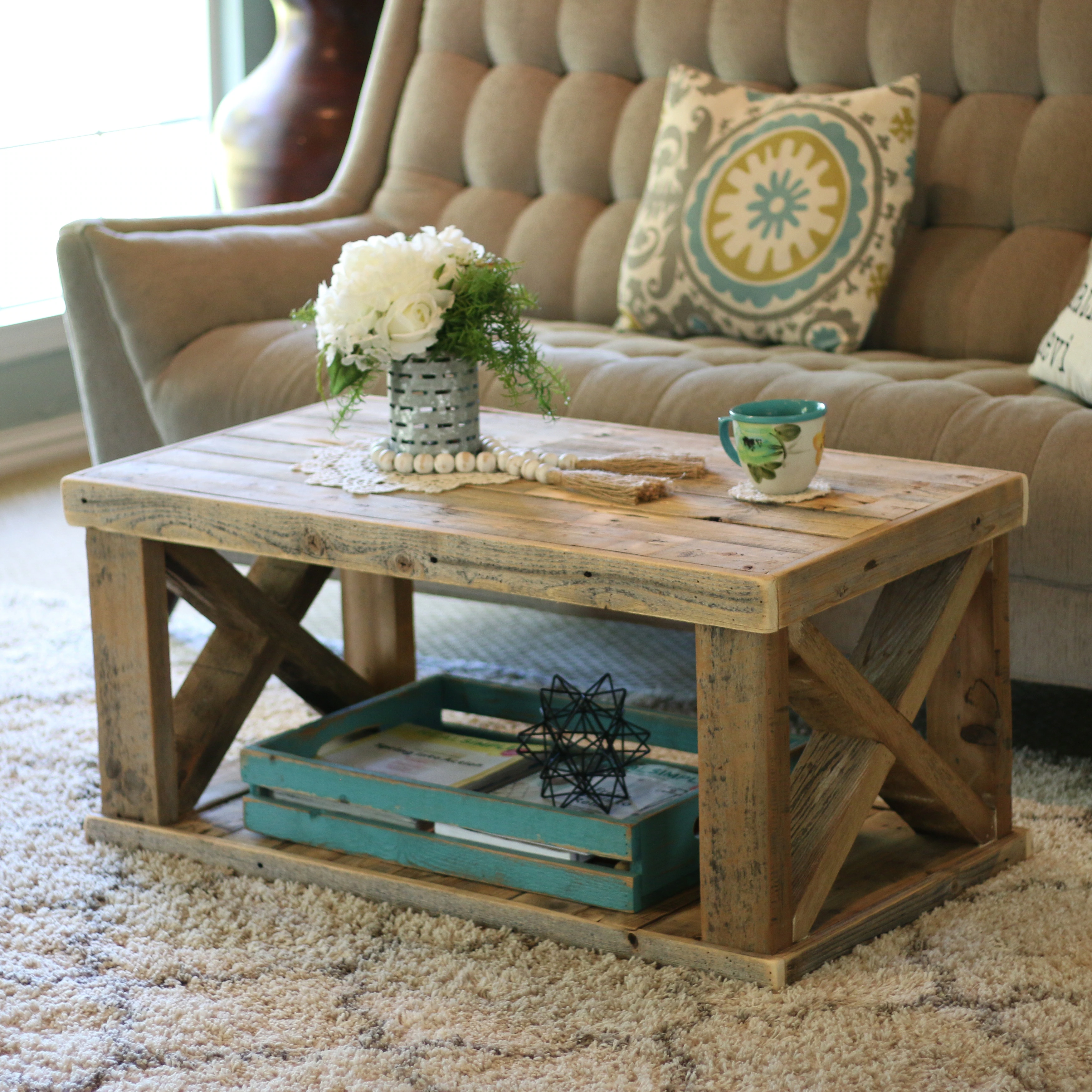 Wooden X Leg Coffee Table - Costco Arizona