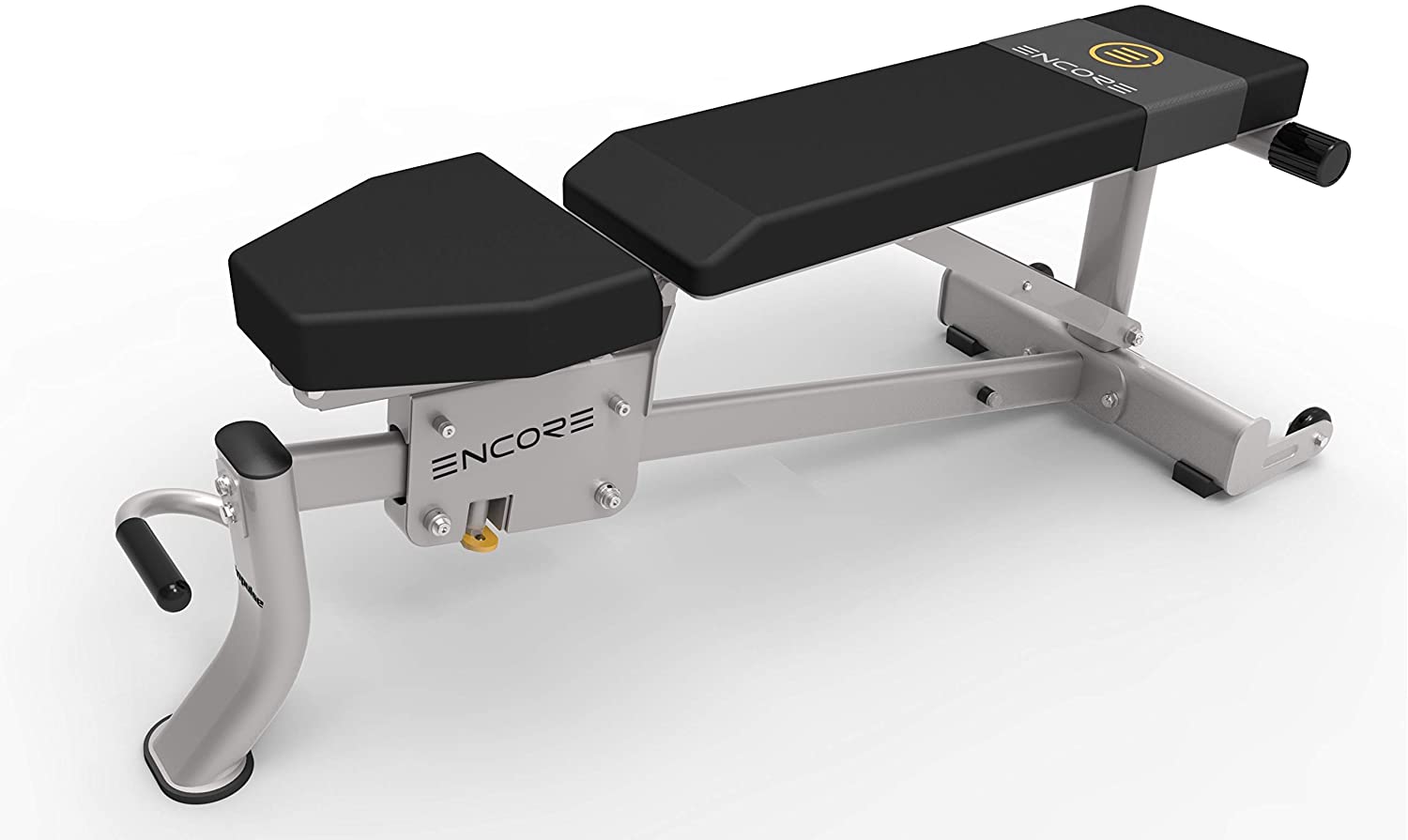 Encore Flat Incline Decline Adjustable Utility Weight Bench, Solid ...