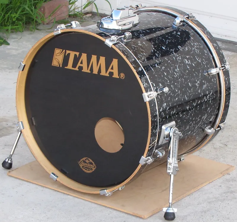 TAMA STARCLASSIC PERFORMER BIRCH BASS DRUM BLACK MAGIC 22” X 18” KICK ...