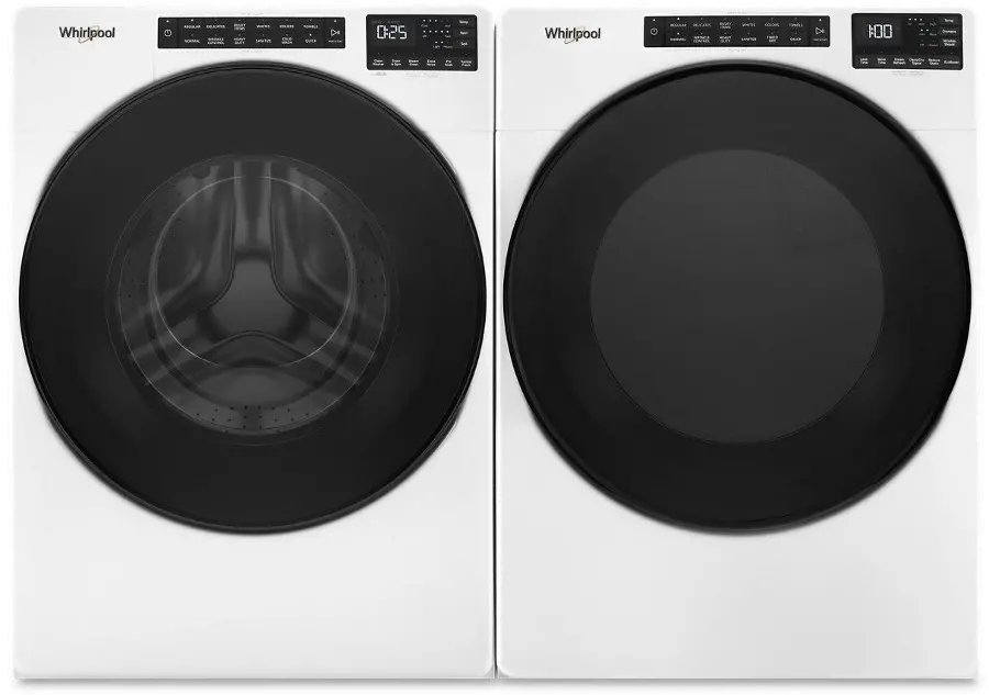 Whirlpool Electric Washer and Dryer Set - White W6605W - Arizona Outlet
