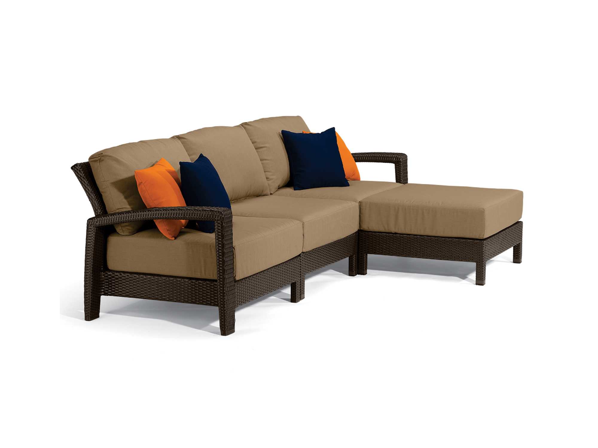 Evo Woven Deep Seating Sectional Lounge Set - Arizona Outlet