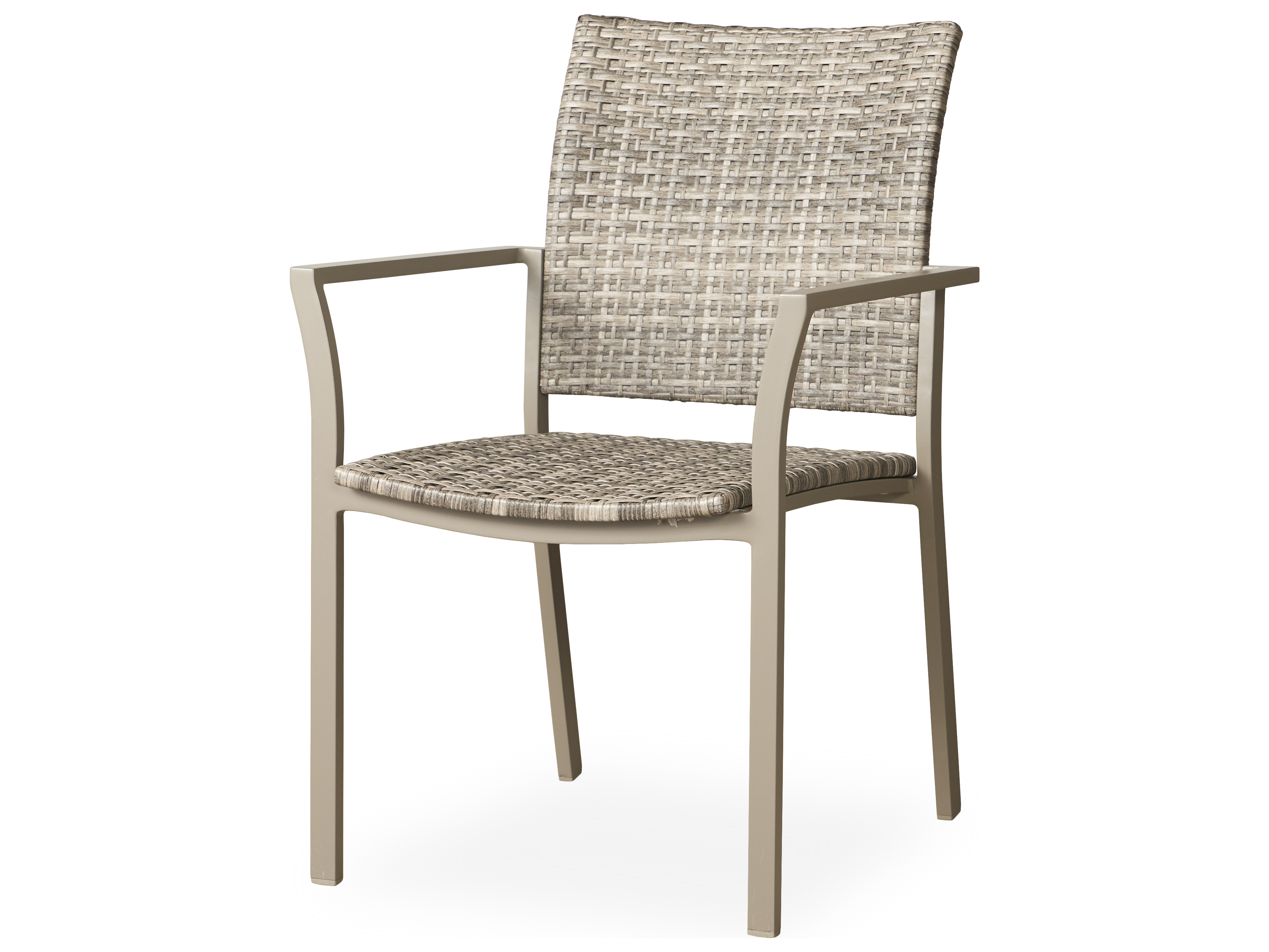 Martinique Granite Wicker Dining Arm Chair - Costco Arizona