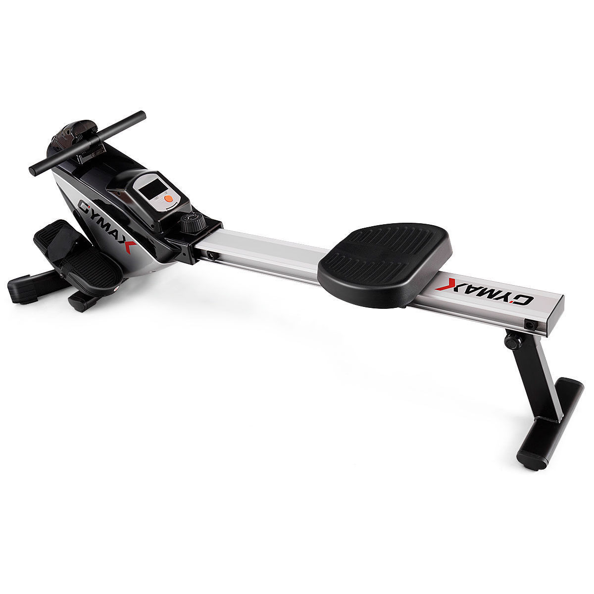Gymax Folding Magnetic Rowing Machine Rower Exercise Cardio Adjustable ...