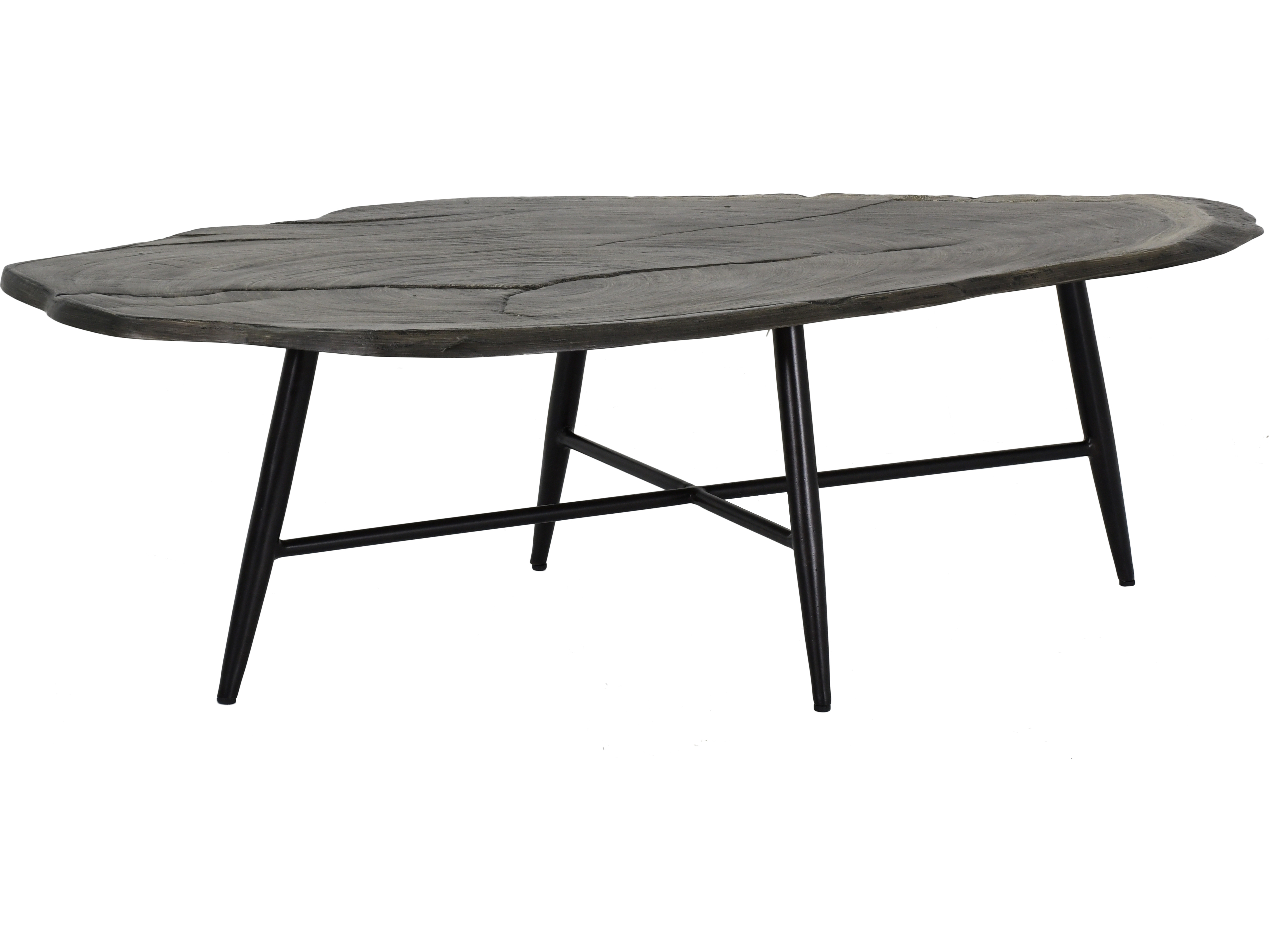 Natures Wood Aluminum 64''W x 30''D Coffee Table - Costco Arizona