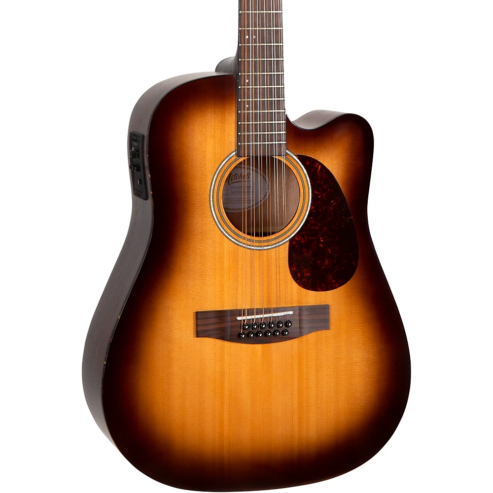 Mitchell T311-TCE Terra 12-String Dreadnought Spruce Top Acoustic ...