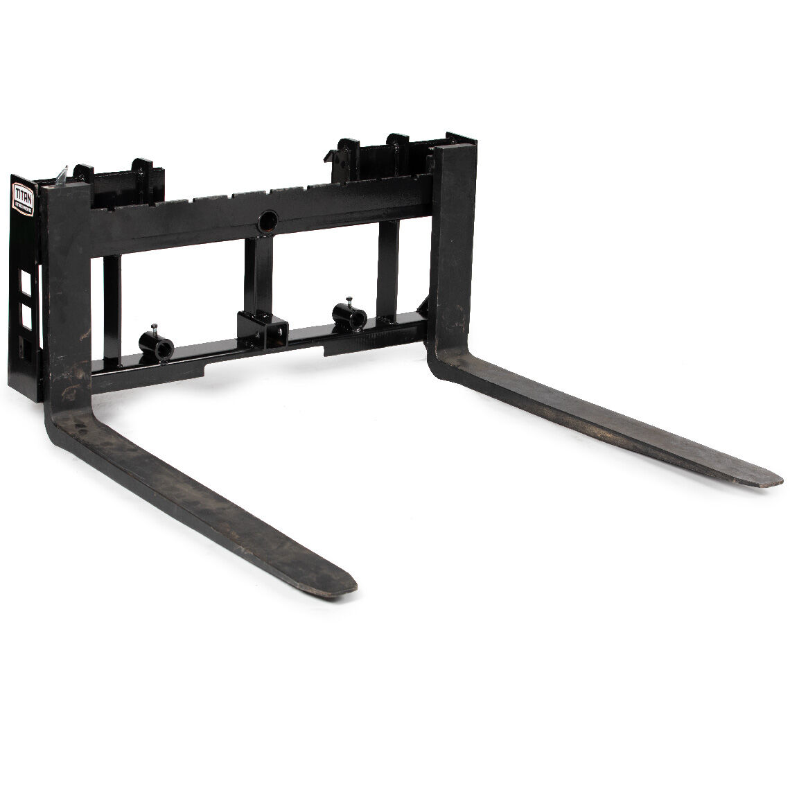 Titan Attachments Skid Steer Pallet Fork Frame Attachment, 48 Fork ...