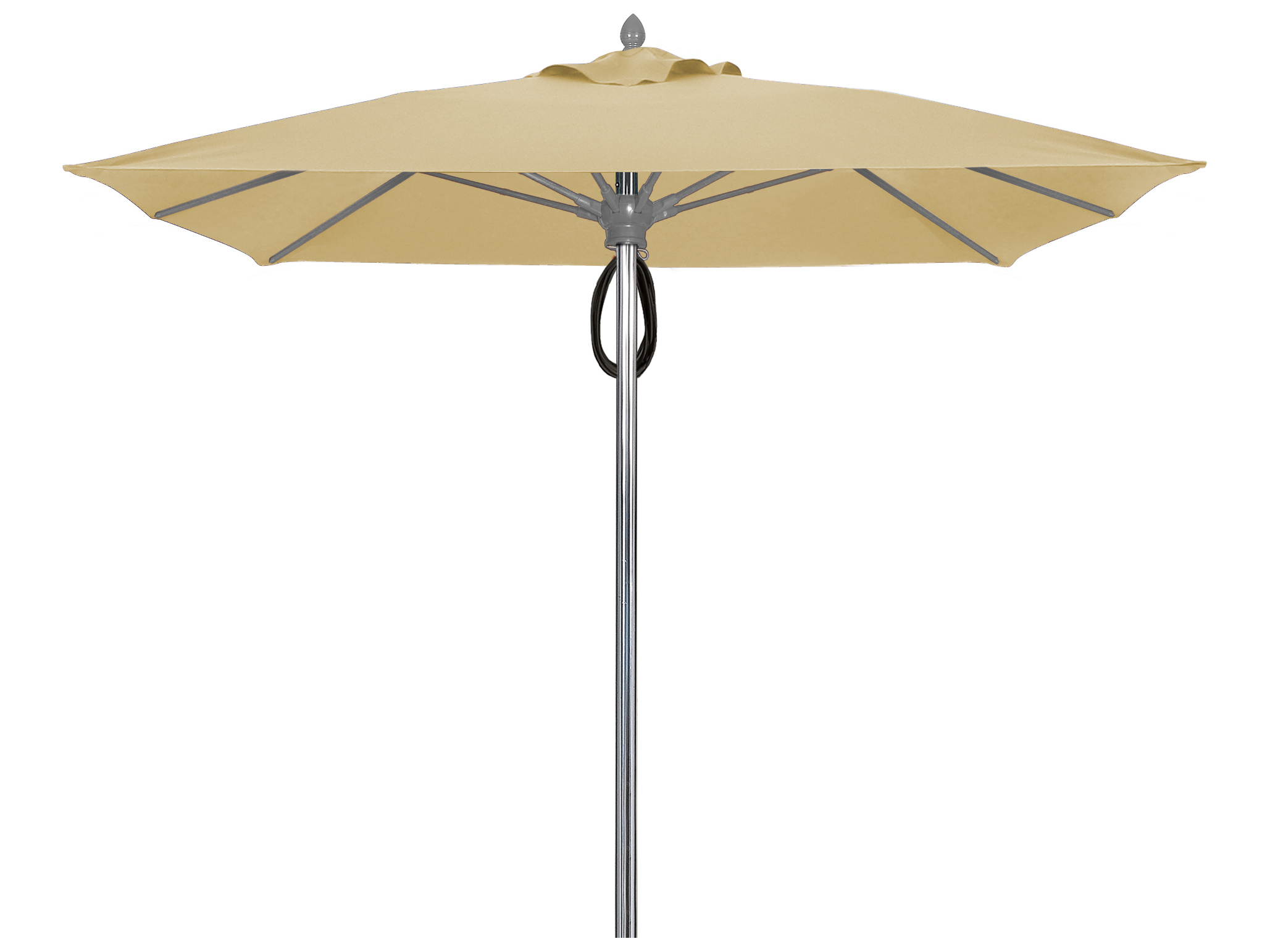 Prestige - Oceana Fiberglass 7' Square Pulley & Pin Umbrella - Costco ...