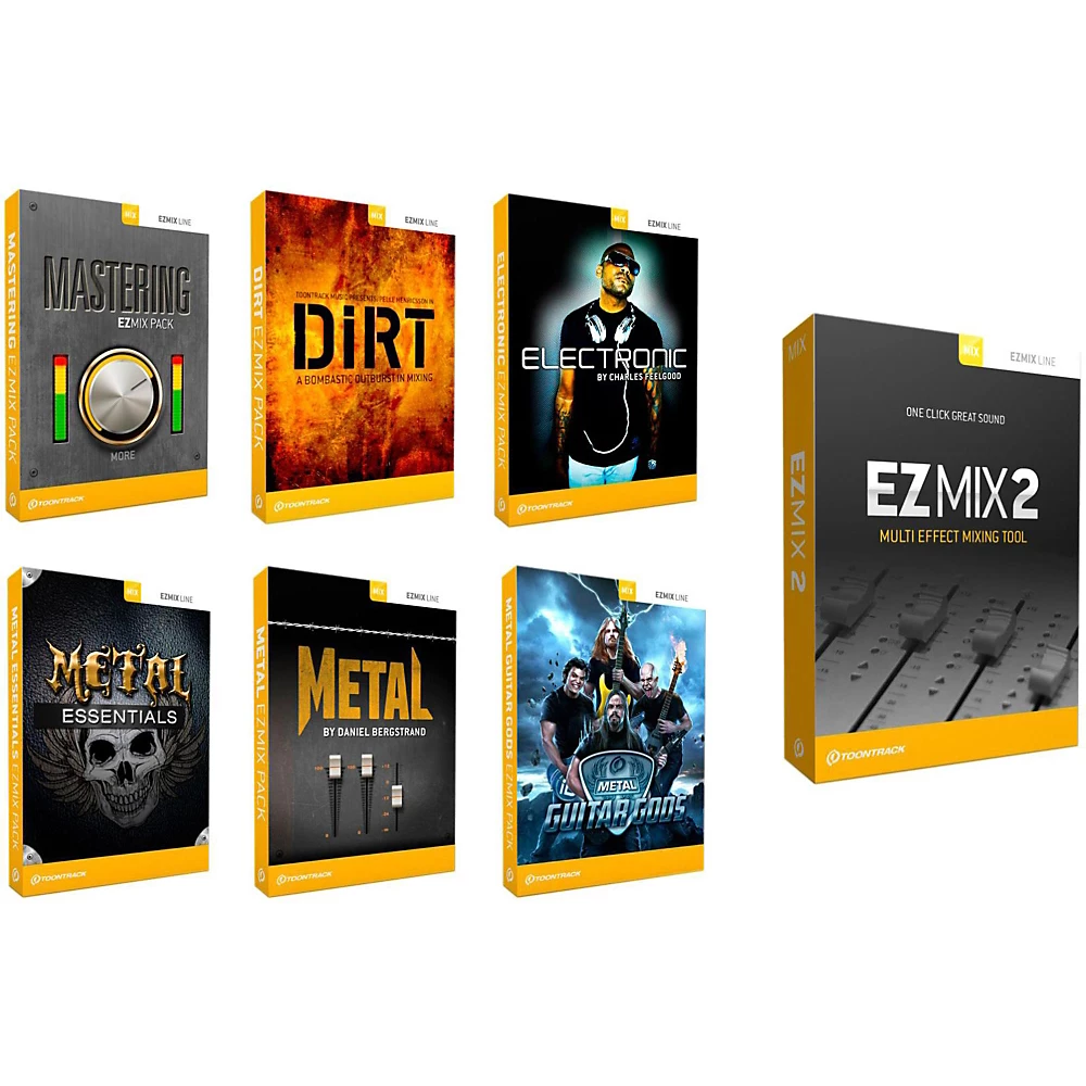 Toontrack EZmix 2 Metal Bundle - Arizona Outlet