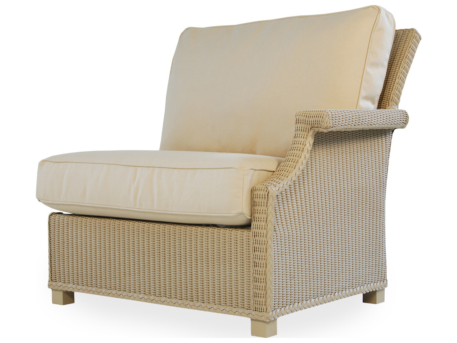 Hamptons Wicker Left Arm Lounge Chair - Costco Arizona