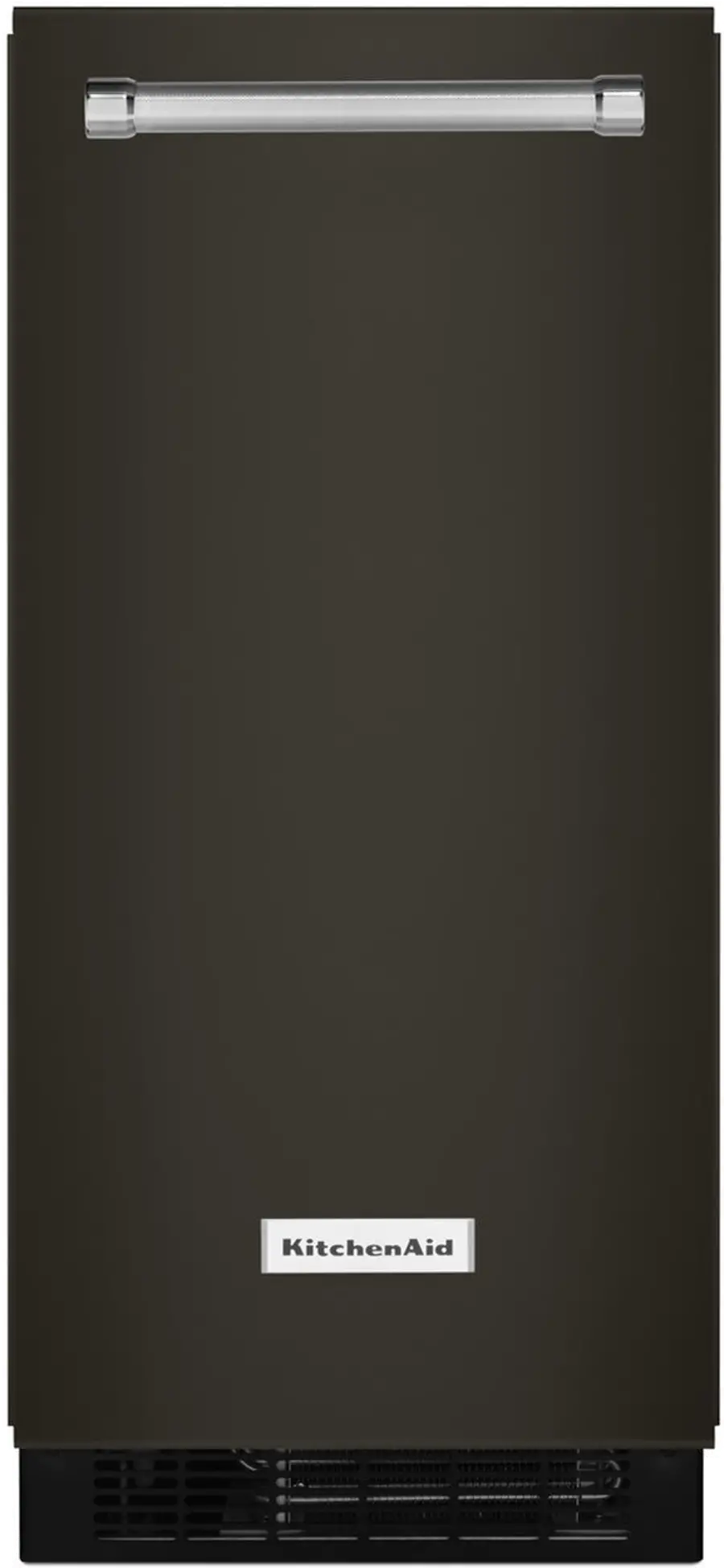 KitchenAid 15 Inch Automatic Ice Maker - Black Stainless Steel ...