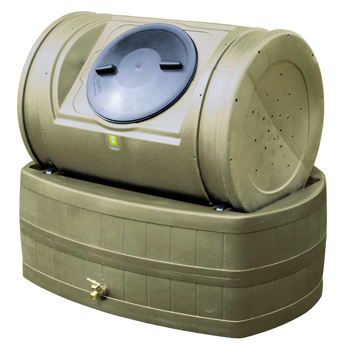 Good Ideas Compost Wizard Hybrid Composter & Rain Barrel - Arizona Outlet