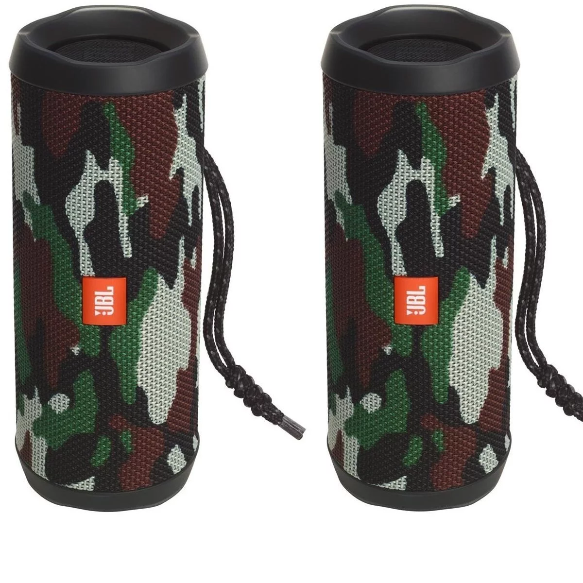 JBL Flip 4 Waterproof Portable Bluetooth Speaker (Camouflage) - Pair ...