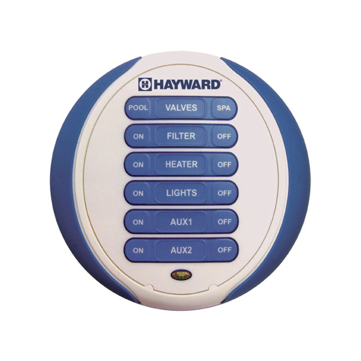 Hayward AQL2-SS-RF Compact 6 Function Wireless Hot Tub Spa LED Remote ...