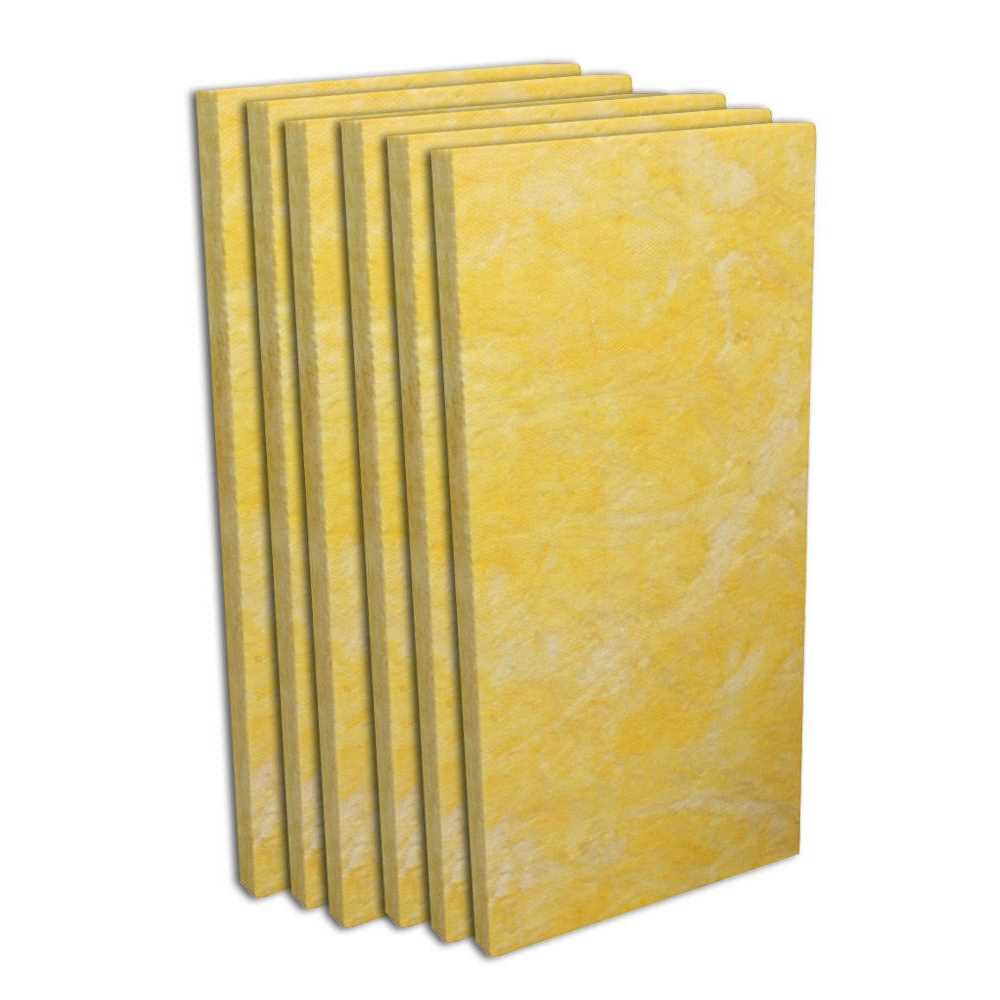 OWENS CORNING 703 rigid fiberglass 4'x2' panels 2 inch thick 6pk ...