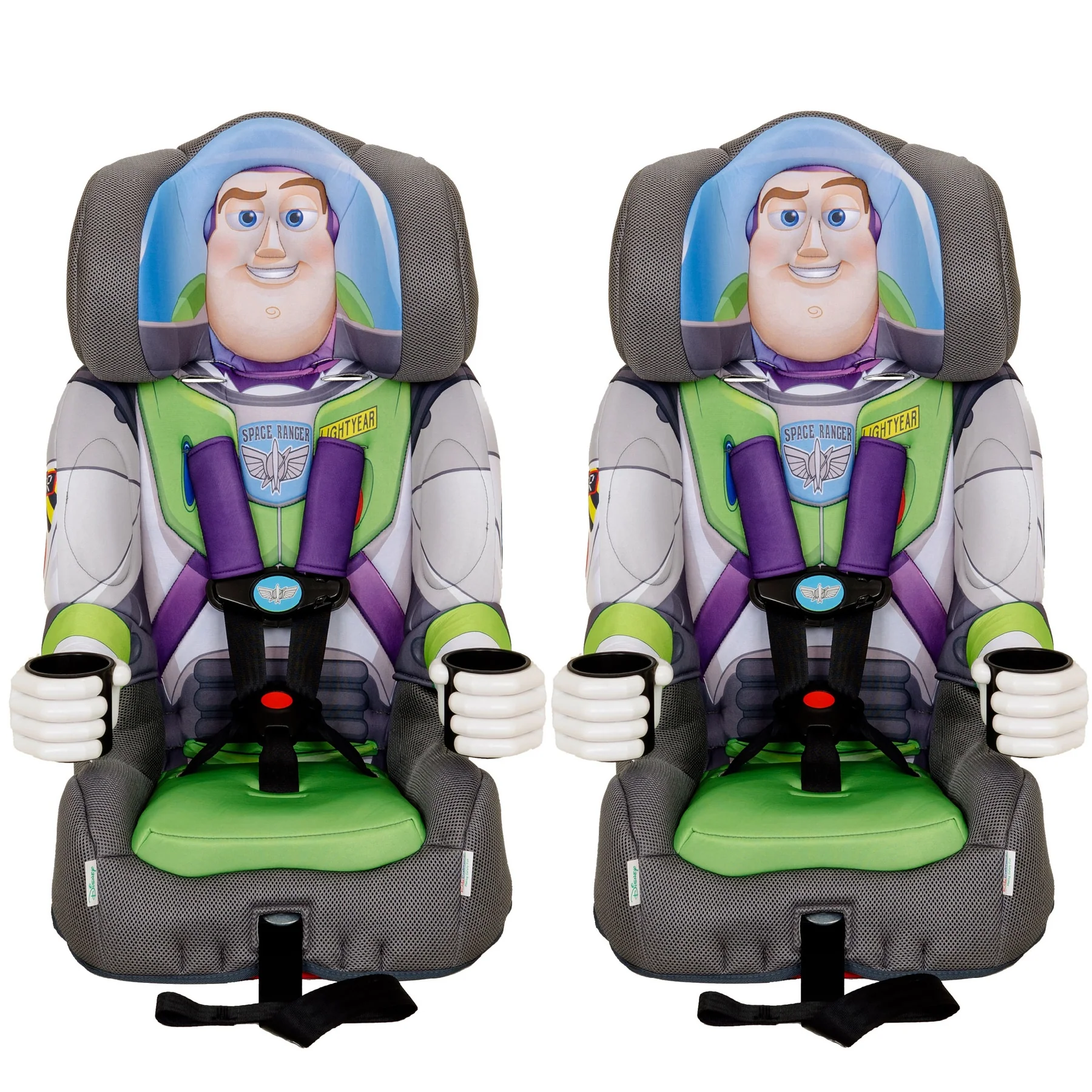 KidsEmbrace Disney Buzz Lightyear Combination Harness Booster Car Seat ...
