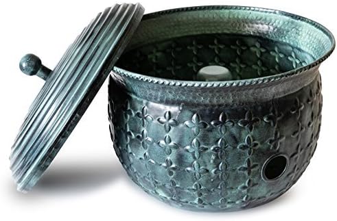LifeSmart Hose Storage Pots (Forest Green, Woven Whisper) | | Water ...
