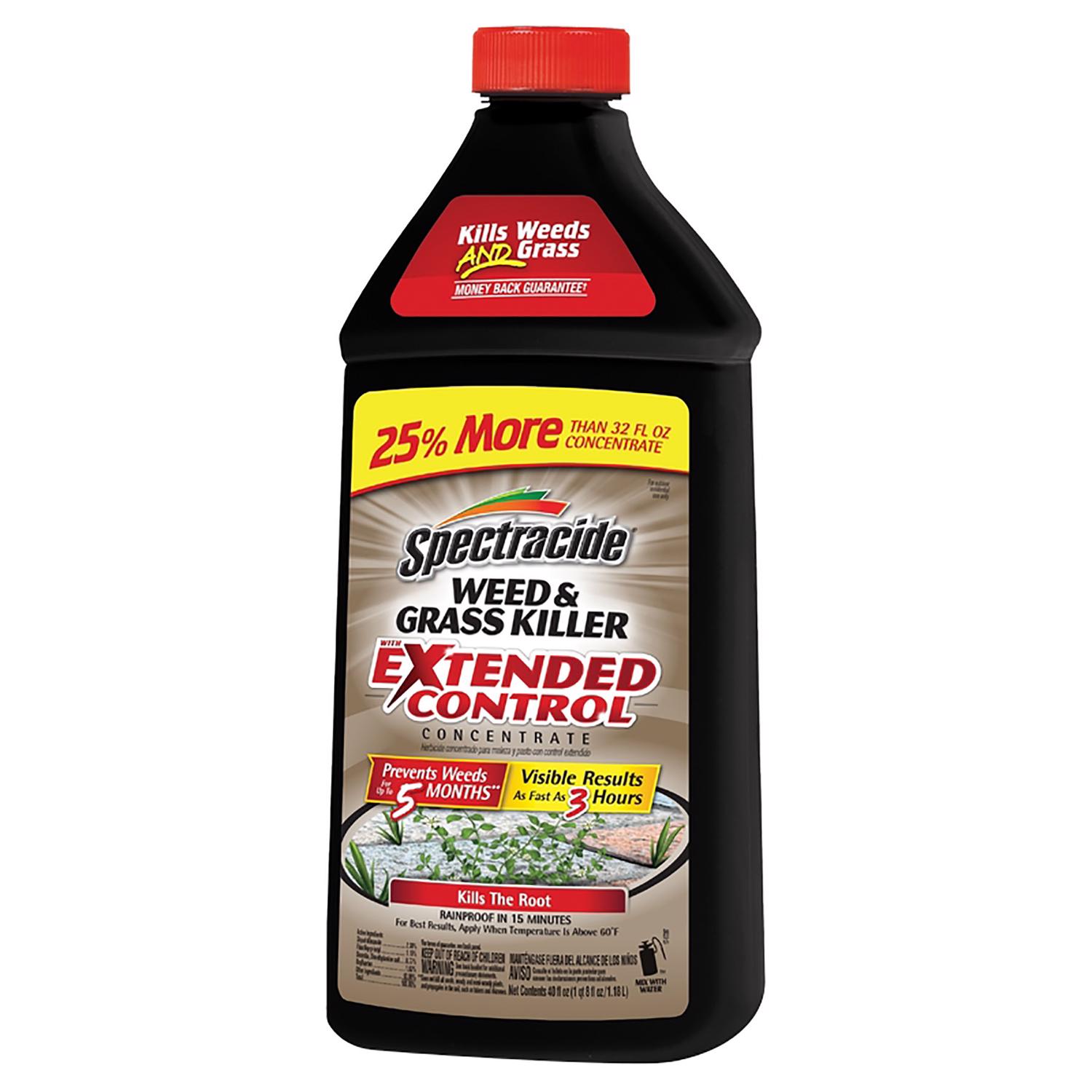 Spectracide Extended Control Weed and Grass Killer Concentrate 40 oz ...