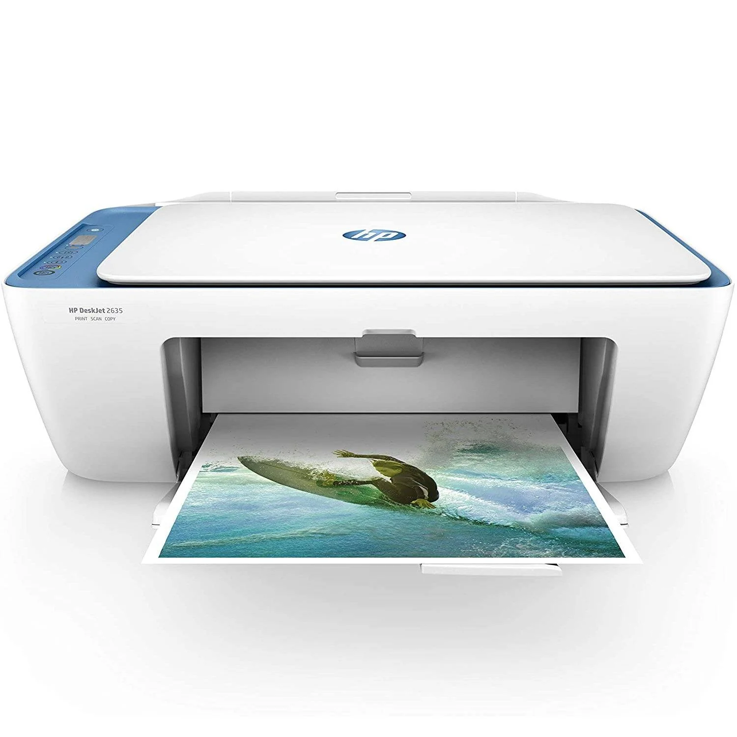 HP DeskJet 2635 Wireless All-in-One Compact Color Inkjet Printer ...
