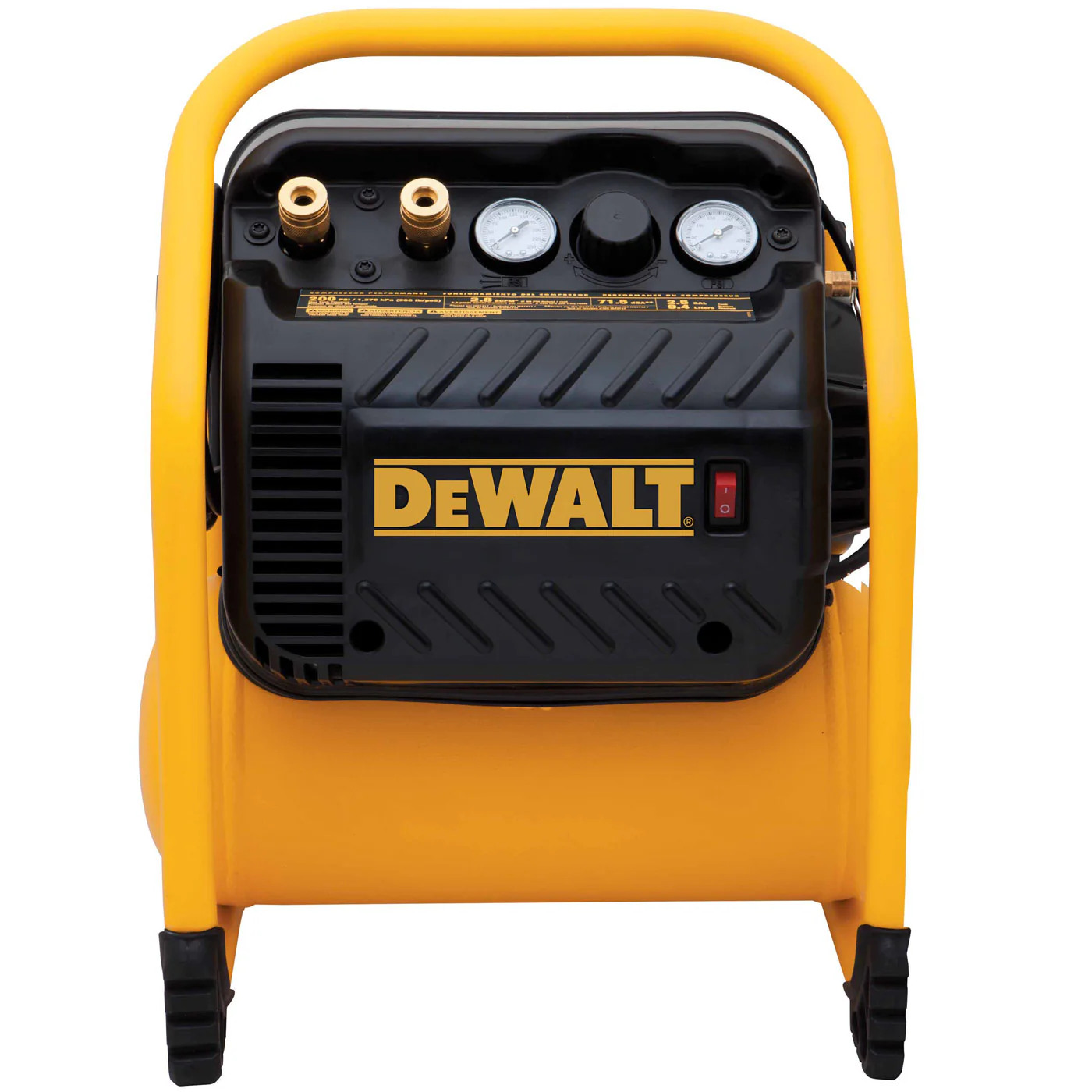 DeWalt DWFP55130 2.5 Gallon 200 PSI Quiet Trim Air Compressor - Arizona ...
