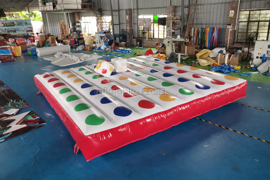Super Fun Jumbo Inflatable Twister Game Indoors Or Outdoors Perfect For ...