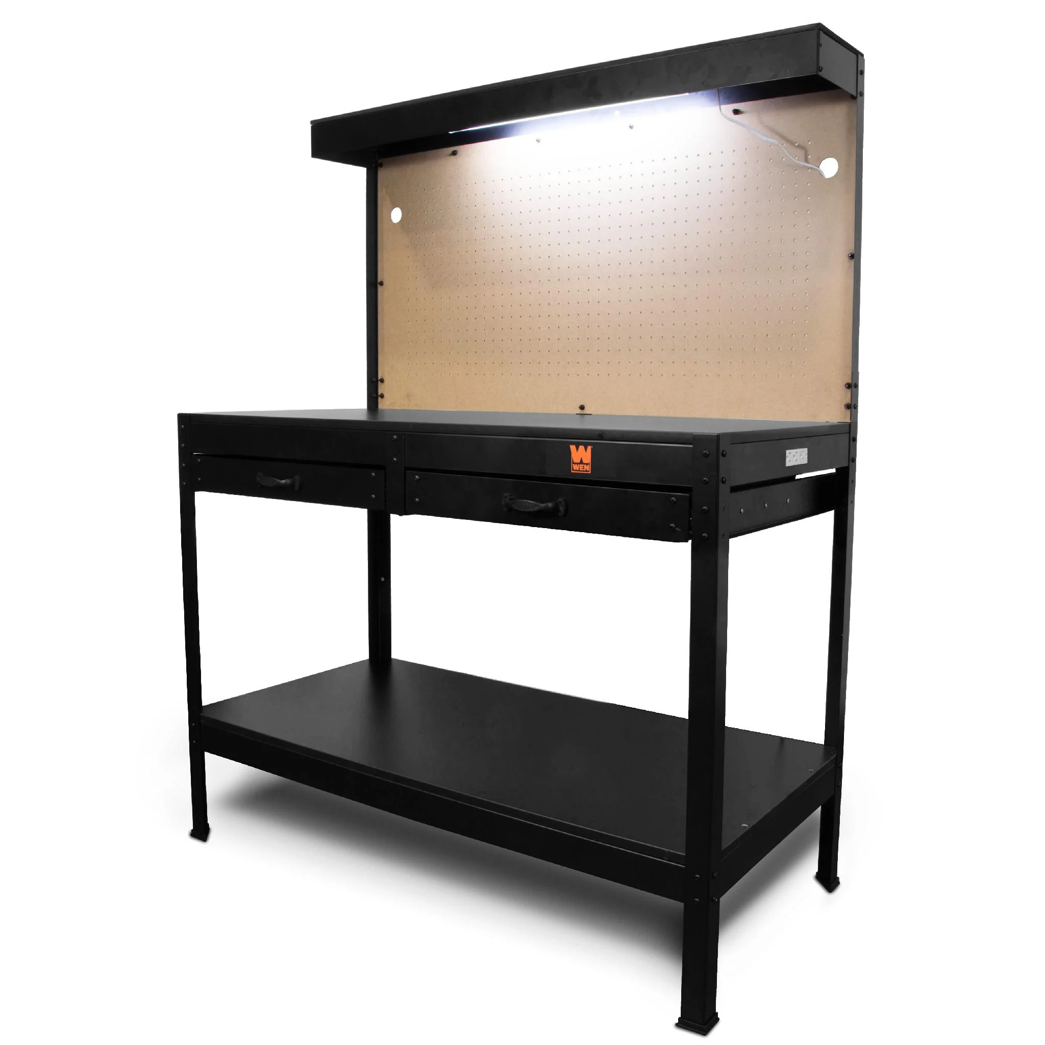 WEN WB4723T 48-Inch Workbench with Power Outlets and Light - Costco Arizona