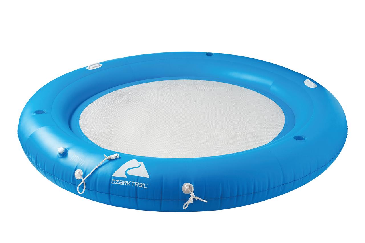 Ozark Trail Jumbo Unisex Blue Water Hammock Pool Float for Age Group 12 ...