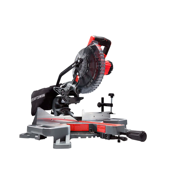 CRAFTSMAN Miter Saw CMCS714M1 V20 7-1/4-in 20-Volt Max Single Bevel ...
