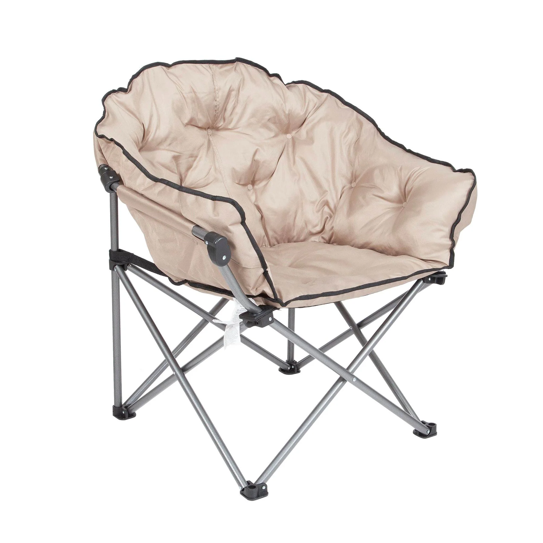 Mac Sports Foldable Padded Outdoor Club Camping Chair with Carry Bag ...