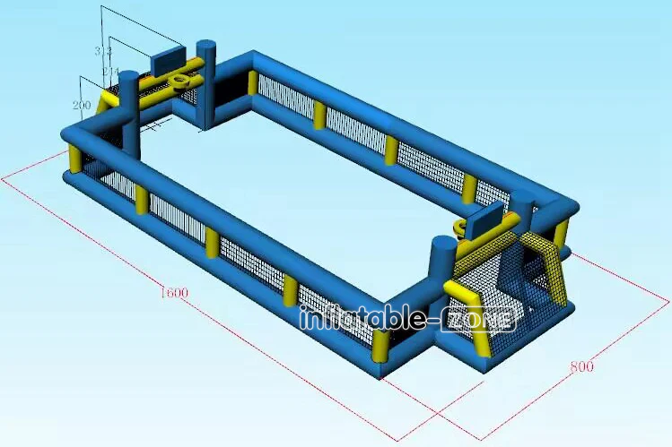 Inflatable-Zone Design Giant Inflatable Outdoor Games Inflatable Soccer ...