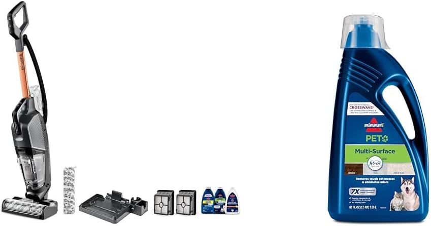 Bundle of BISSELL® CrossWave® HydroSteam™ Wet Dry Vac, Multi-Purpose ...