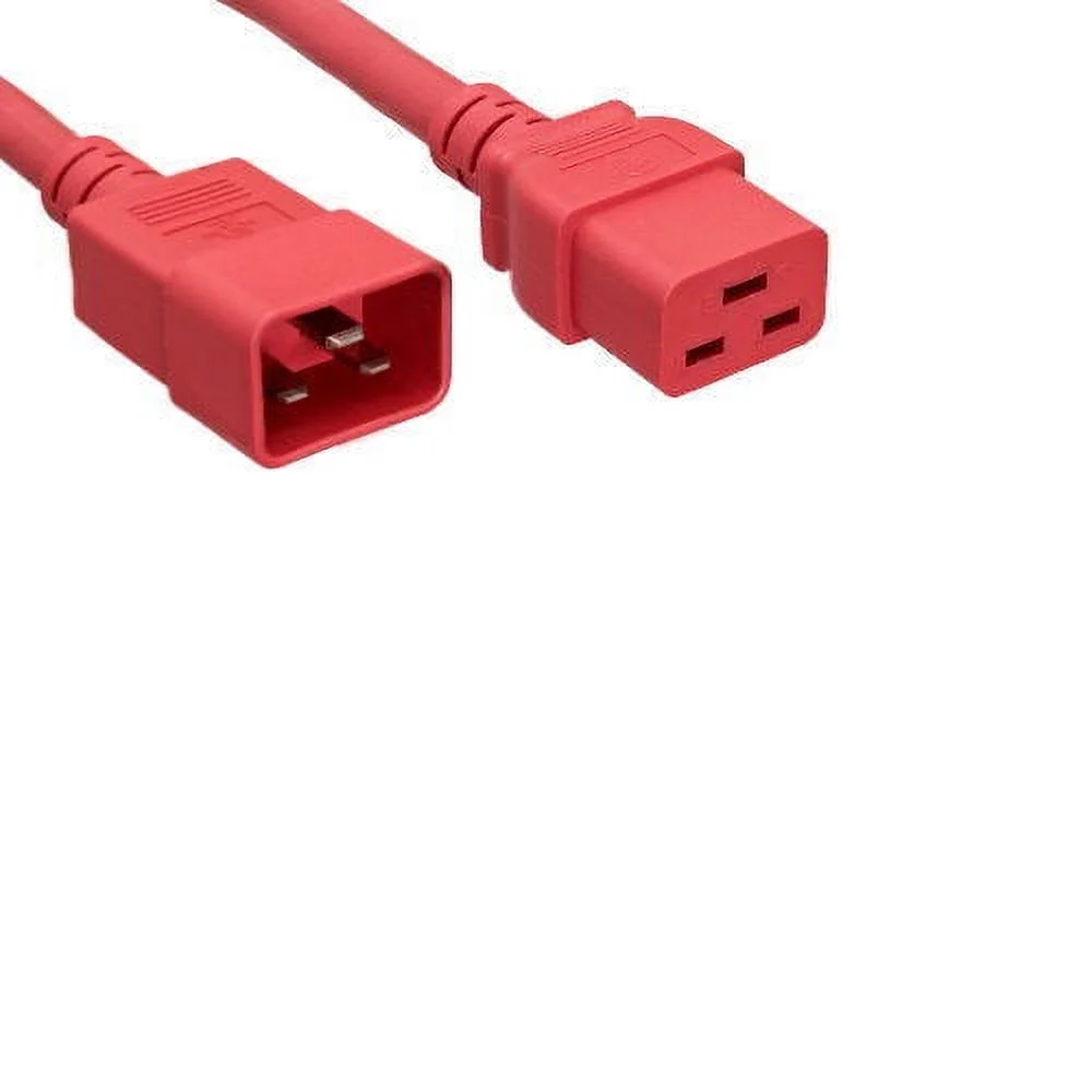 Lot of 10pc Kentek 10 Feet Ft 3 Prong US AC Power Cord IEC320 C19 to ...
