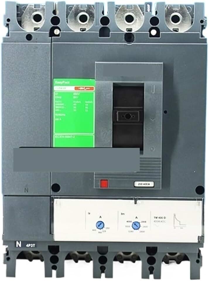 Electric Molded-Case Circuit Breakers Switch MCCB CVS400F 4P TMD320A 400A 36KA 1Pcs(400A ...