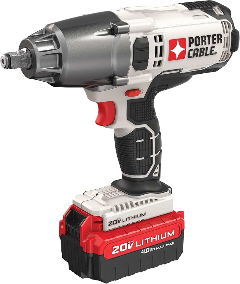 PORTER-CABLE 20V MAX Impact Wrench, 1/2-Inch (PCC740LA) - Costco Arizona
