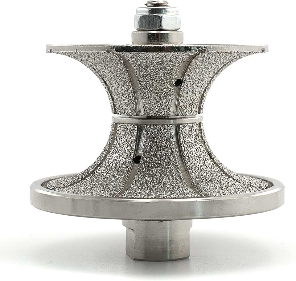 Z-LION V50 2" Full Bullnose Corase Diamond Vacuum Brazed Router Bit ...