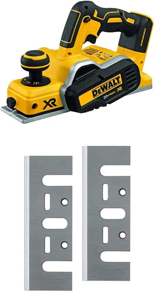 DEWALT DCP580B 20V MAX Brushless Planer (Tool Only) with DEWALT DW6655 ...
